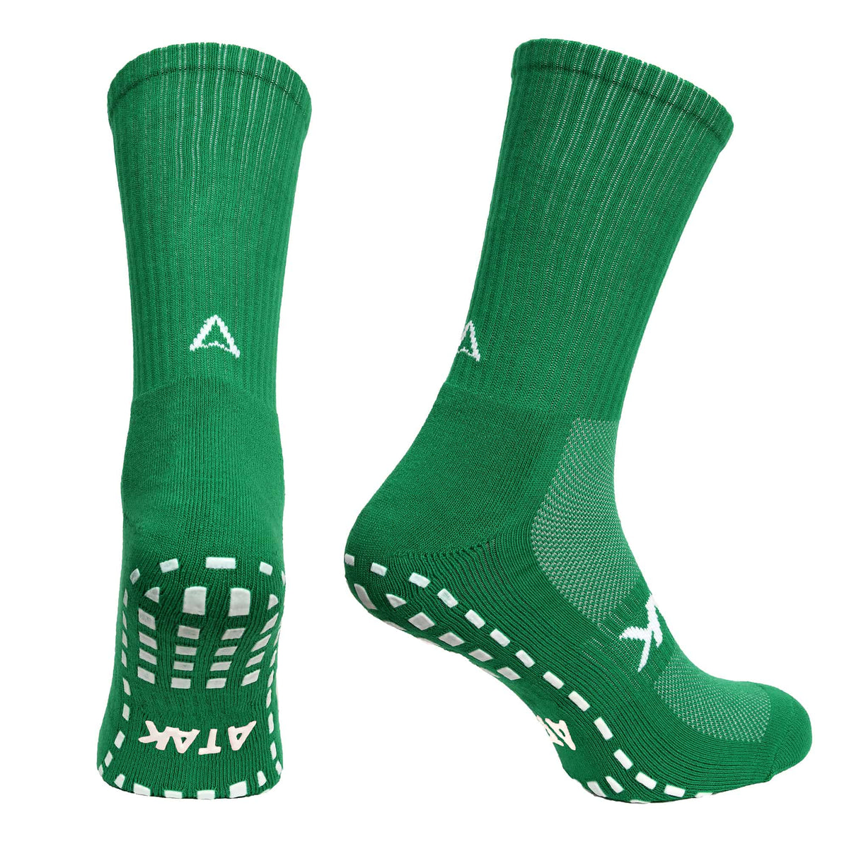 Atak Plain Black Grip Mid Leg Socks – LaMarc Sports