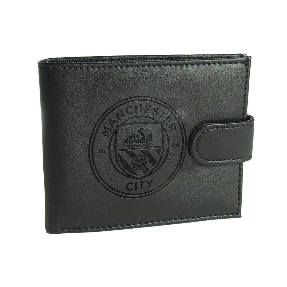 Team Merchandise Manchester City Leather Clip Wallet – LaMarc Sports